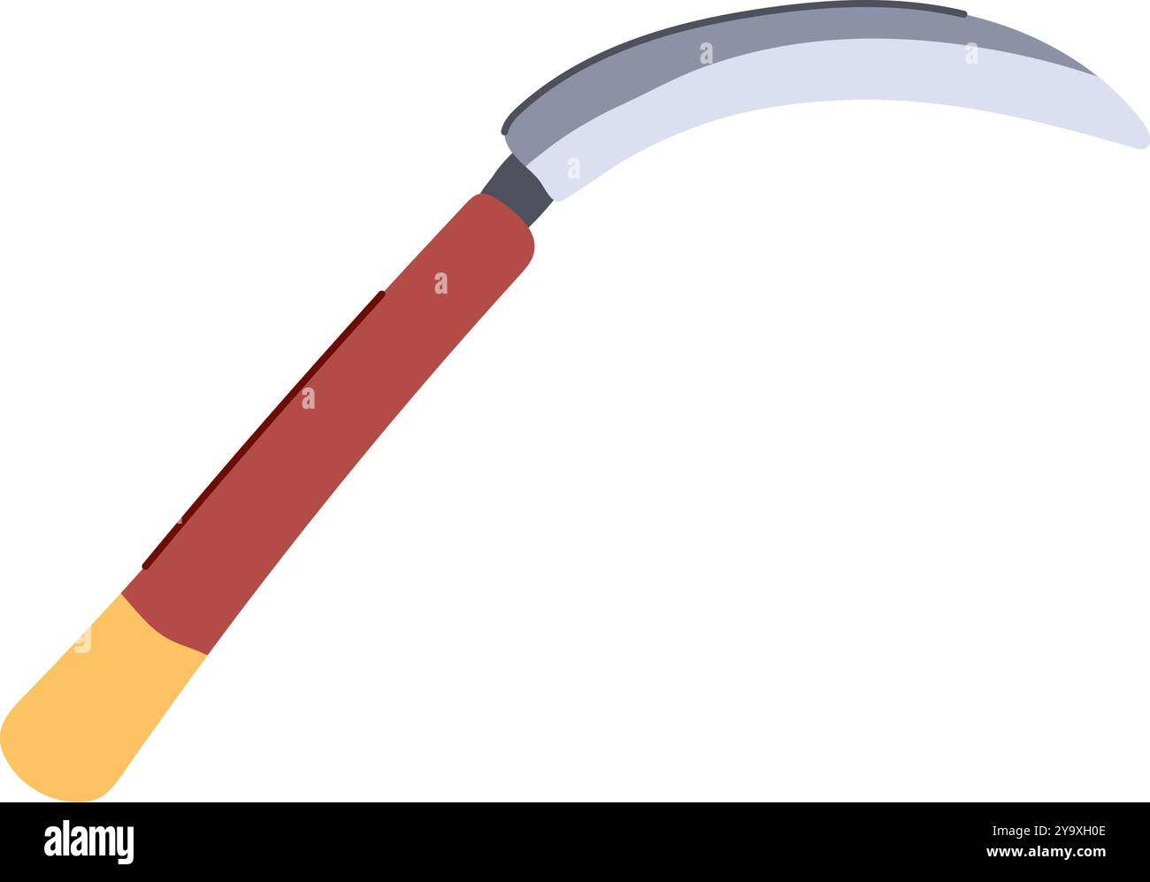 sharpen scythe cartoon vector illustration Stock Vector Image & Art - Alamy