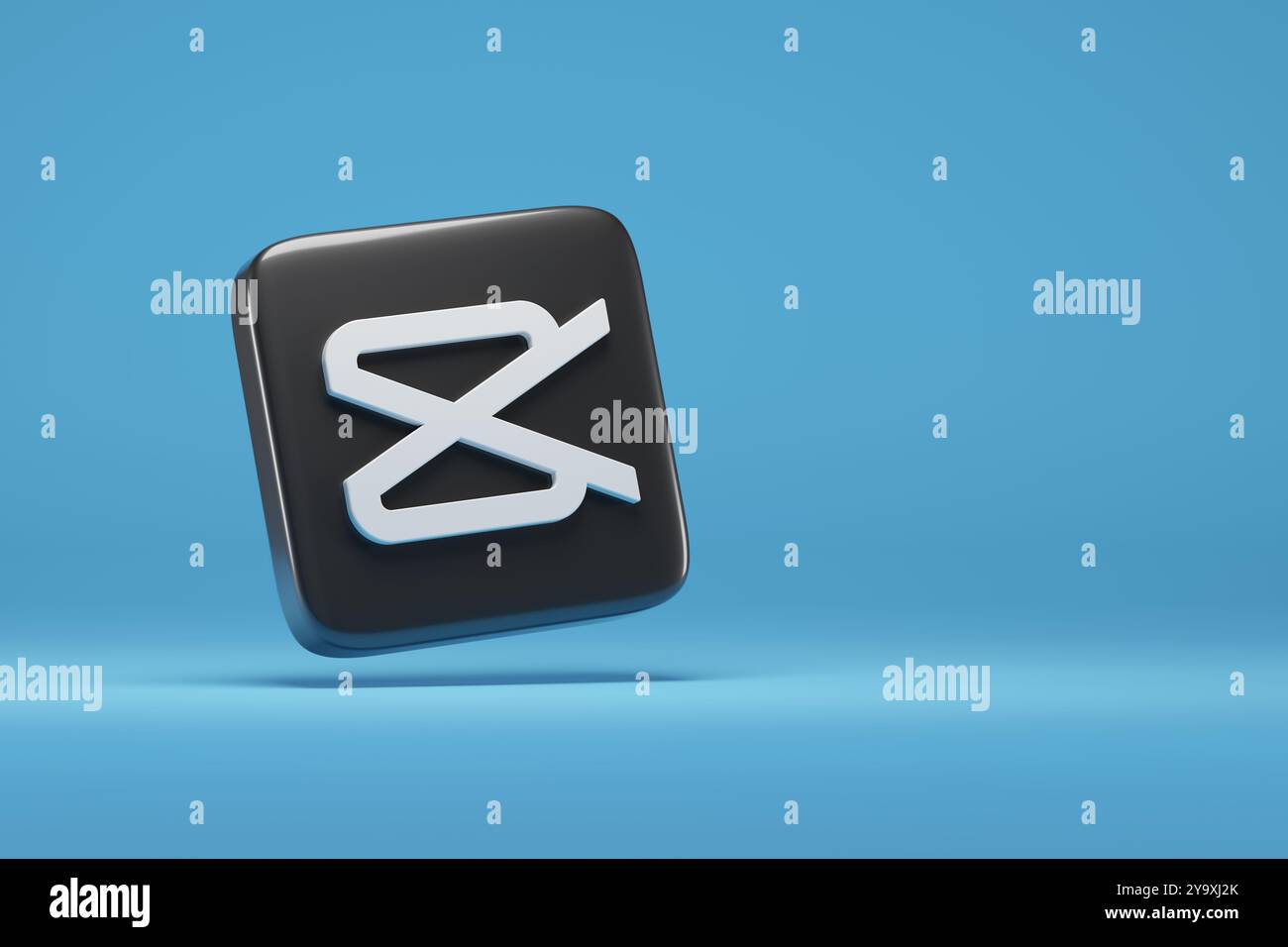 Buenos Aires, Argentina - October 11th, 2024: Capcut three-dimensional ...