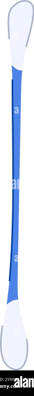 laboratory sterile swab cartoon vector illustration Stock Vector Image ...