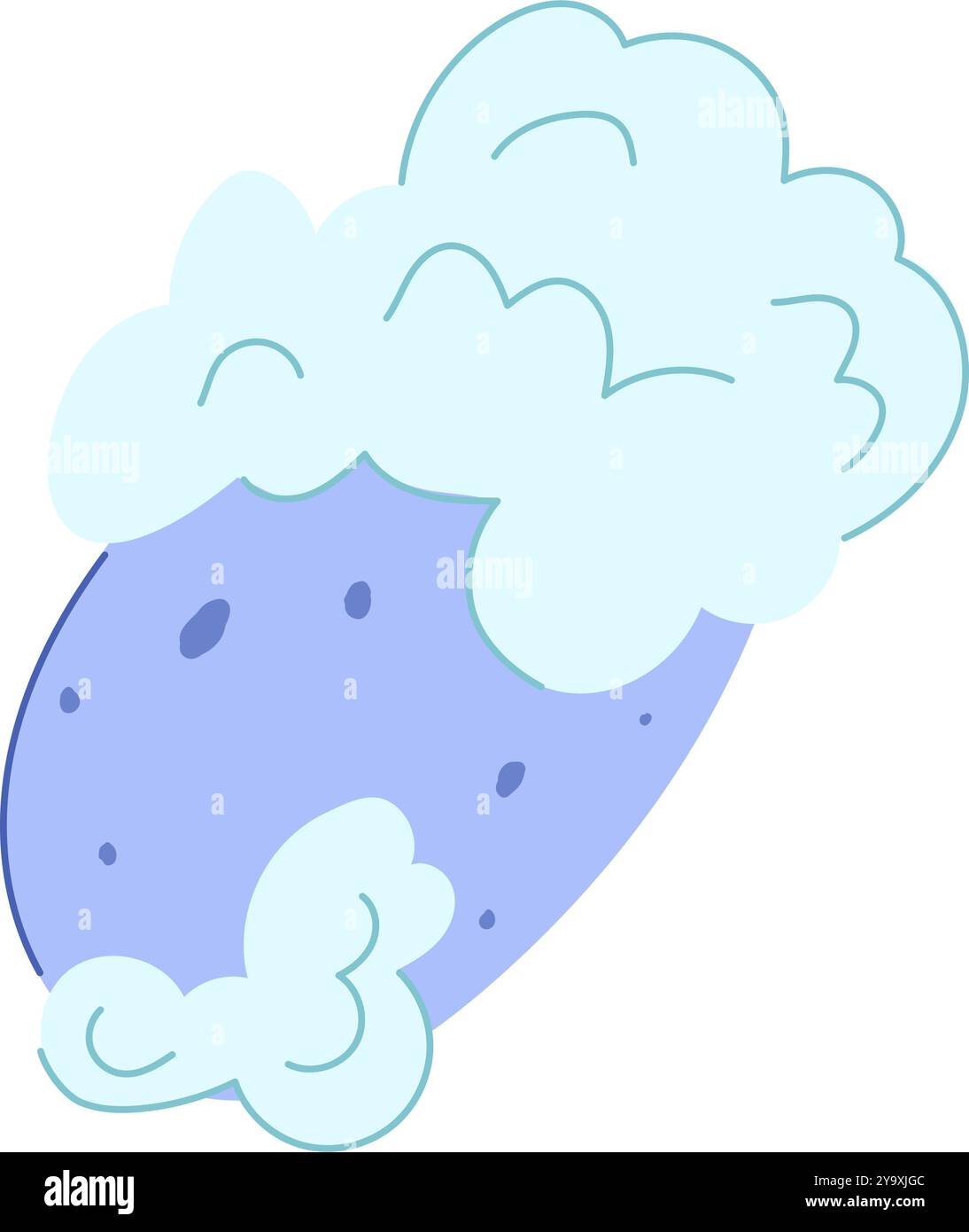 sanitation soap antibacterial cartoon vector illustration Stock Vector ...