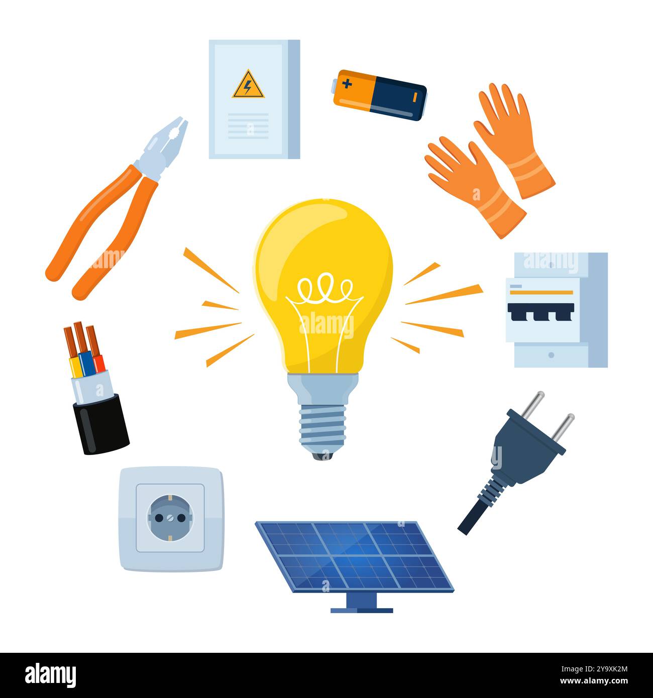 Socket switches Stock Vector Images - Alamy