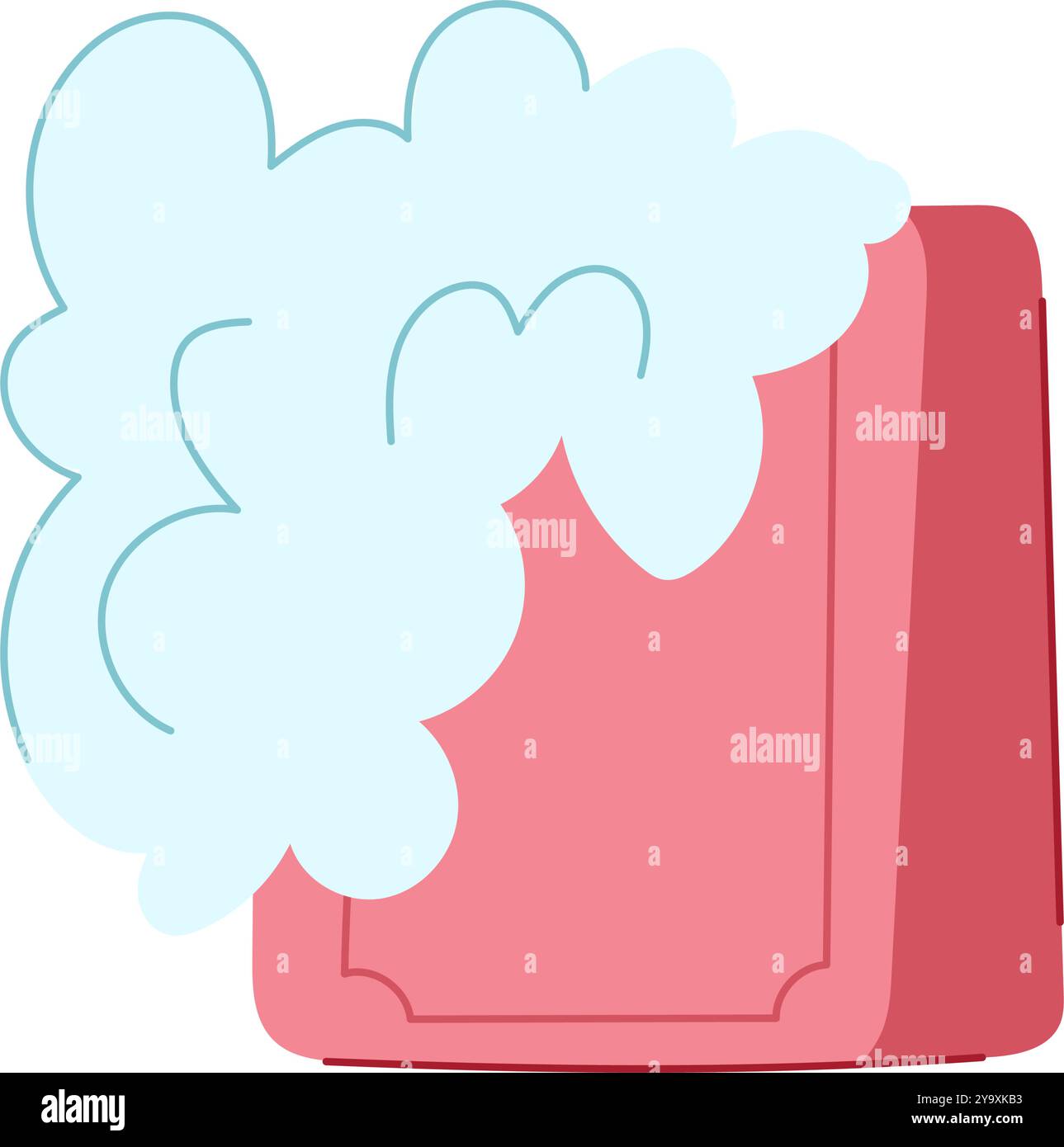 protection soap antibacterial cartoon vector illustration Stock Vector ...