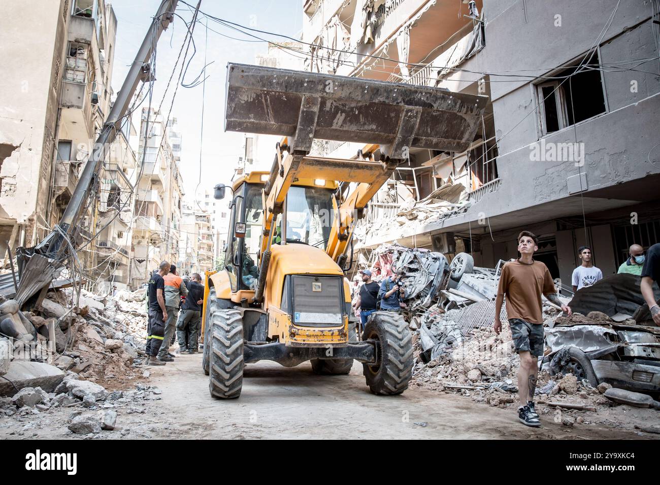 Search and rescue operations are ongoing after an Israeli air strike on ...