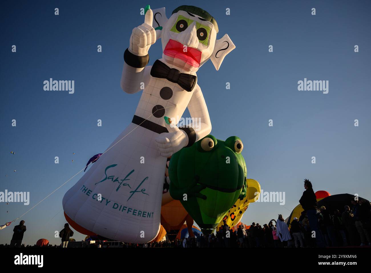Albuquerque, United States. 11th Oct, 2024. “Zozobra The Balloon” is ...