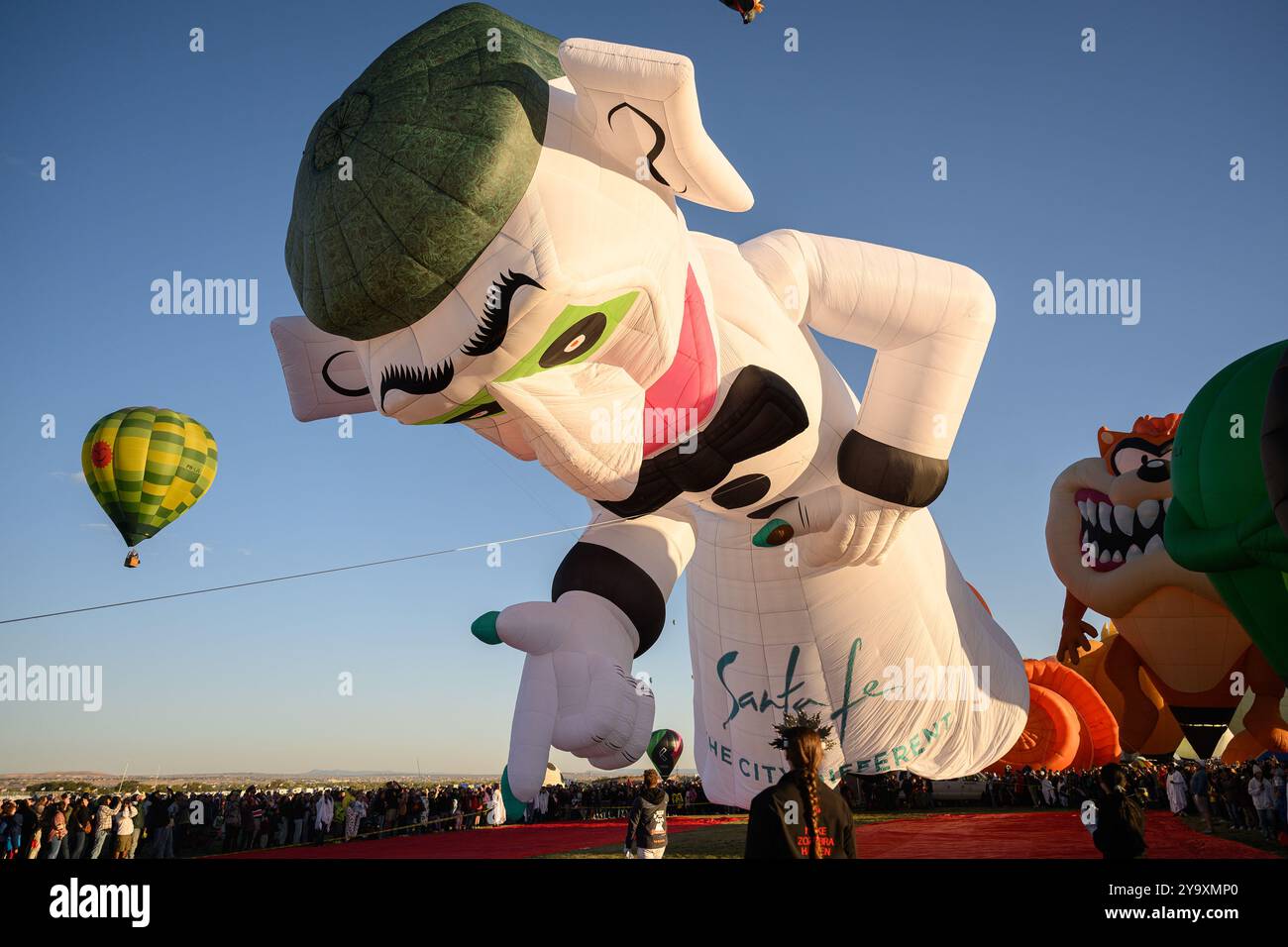 Albuquerque, United States. 11th Oct, 2024. “Zozobra The Balloon” is ...