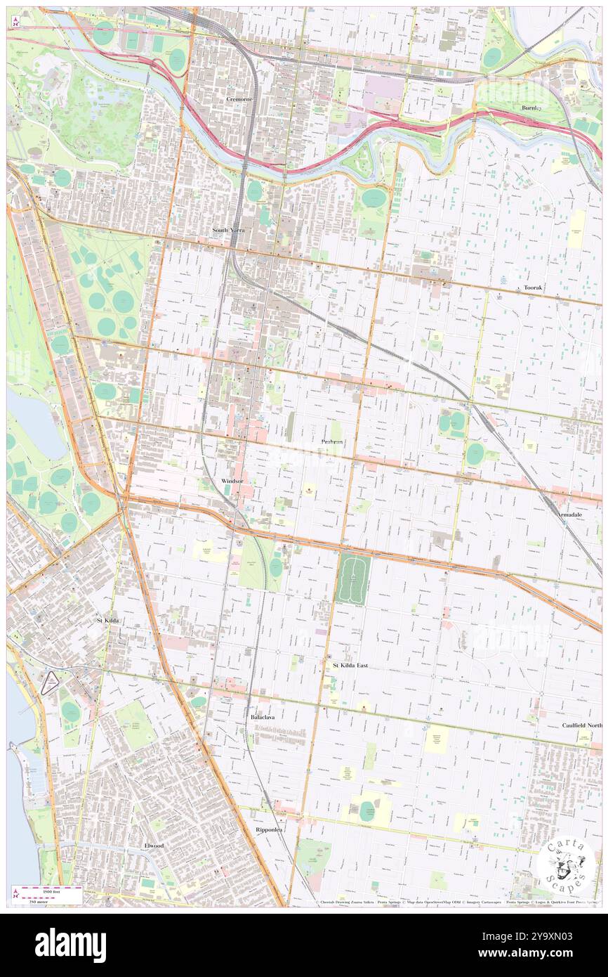 Stonnington map hi-res stock photography and images - Alamy