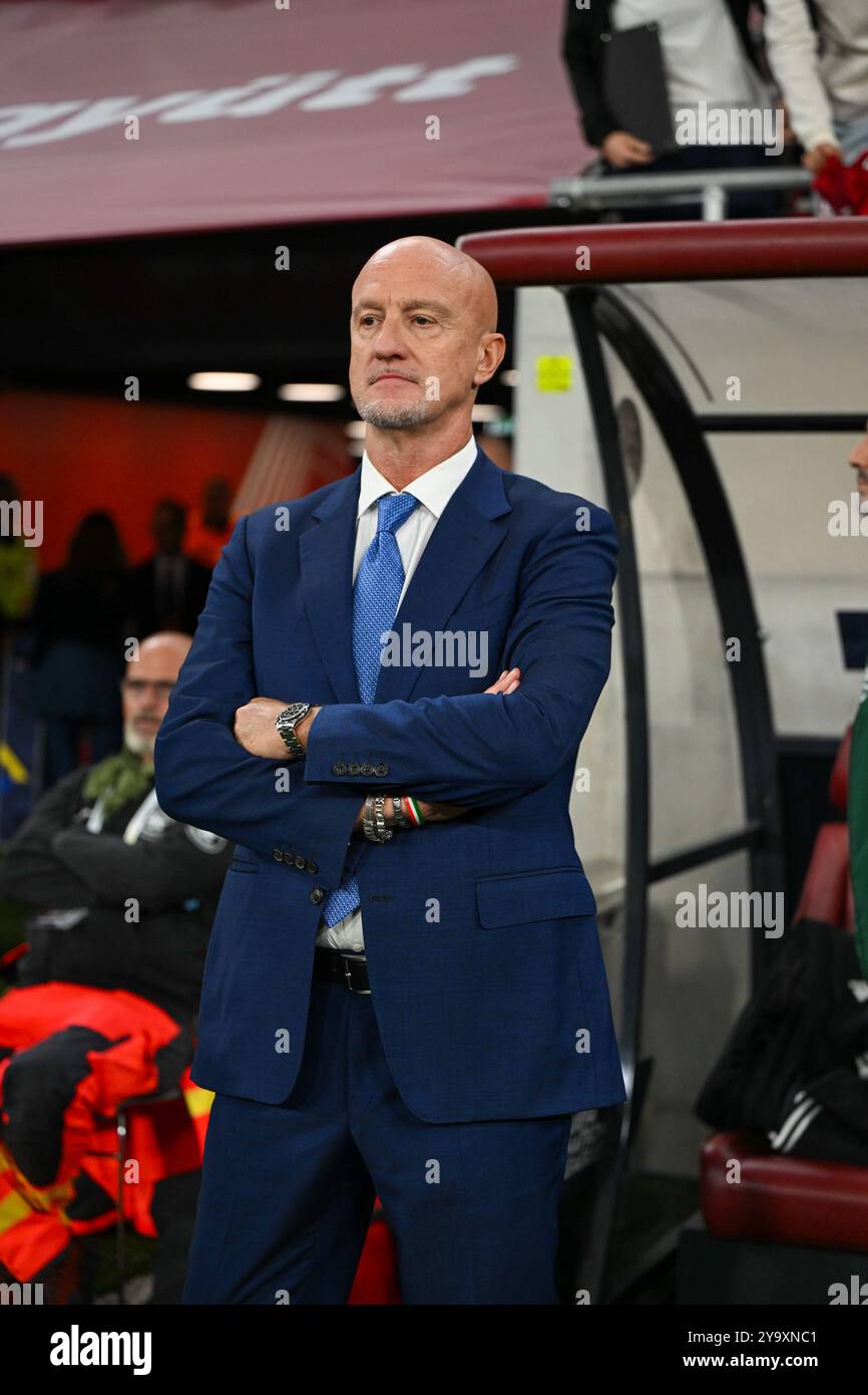 Head coach Marco Rossi (Hungary) portrait during the UEFA Nations ...