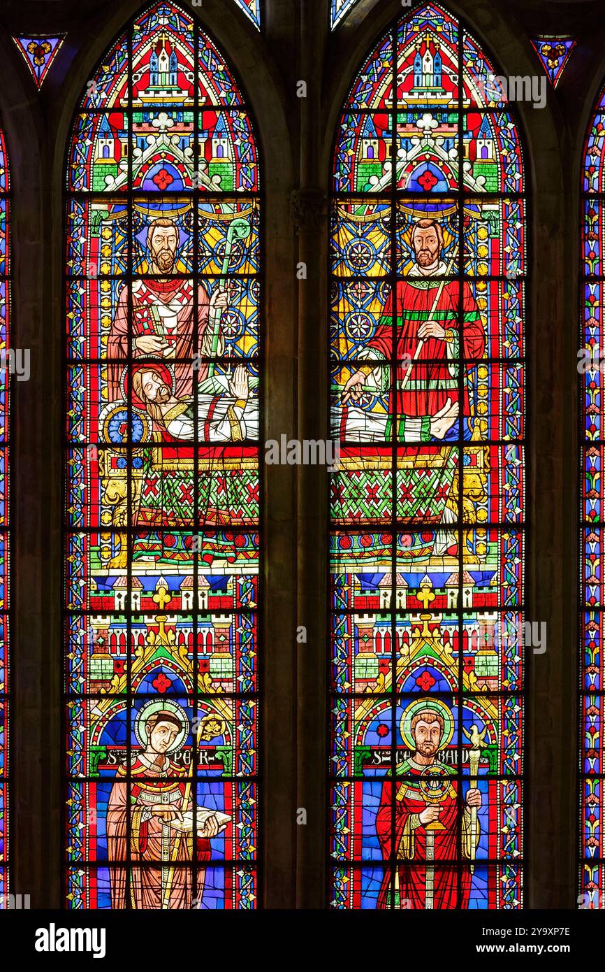 France, Meurthe et Moselle, Toul, Saint Etienne cathedral built between ...