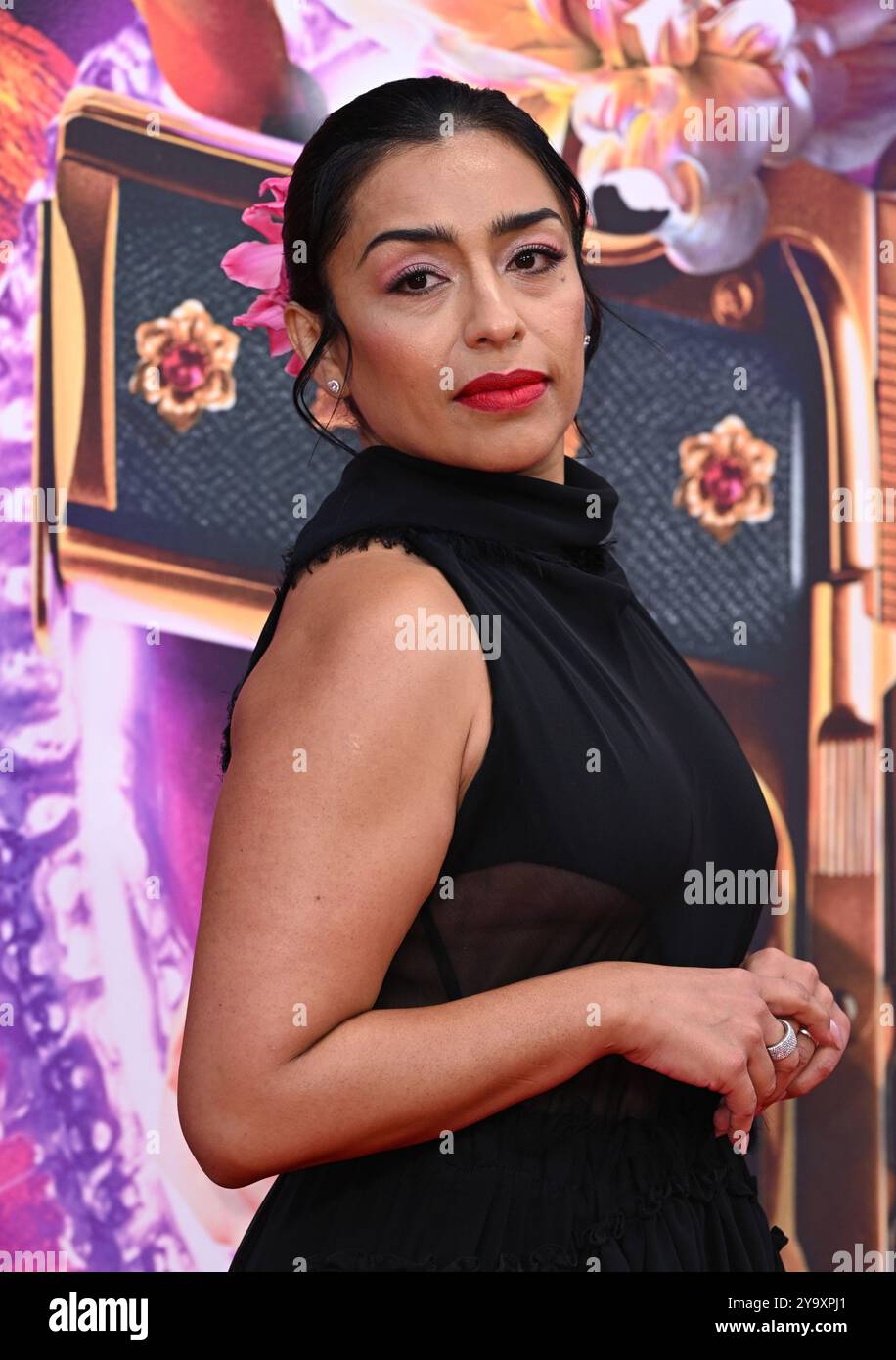 London, UK. October 11th, 2024. Adriana Paz arriving at the BFI London ...