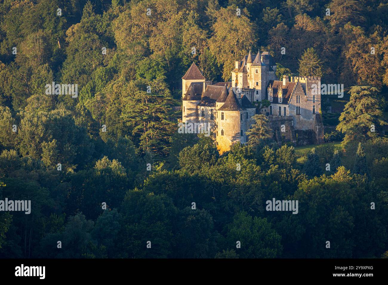 France, Dordogne, Périgord Noir, Vallée de la Dordogne, Castelnaud-la ...