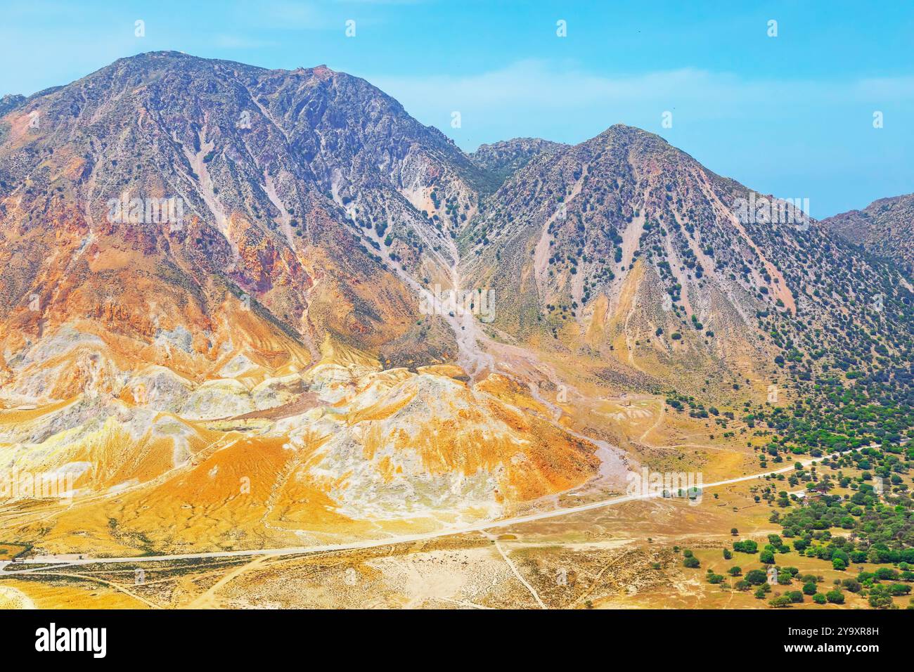 Nisyros crater people hi-res stock photography and images - Alamy