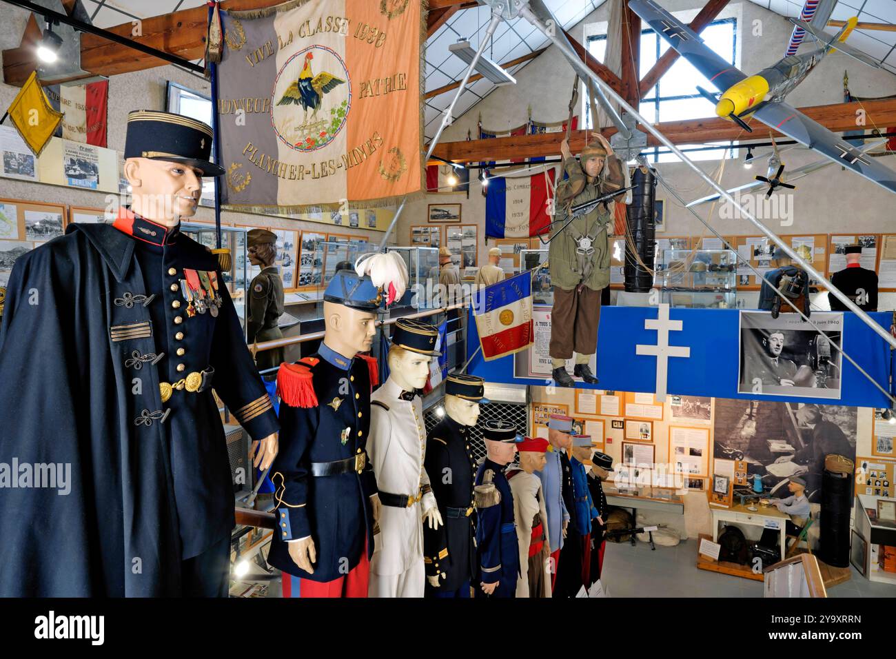 France, Doubs, Clerval, museum of Memory and Peace, World War II ...