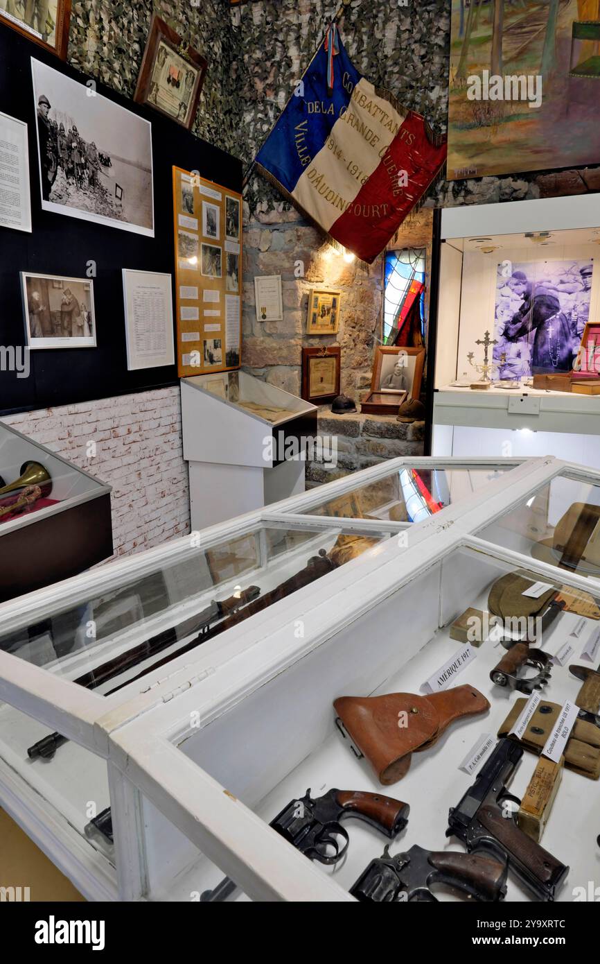 France, Doubs, Clerval, museum of Memory and Peace, First World War ...