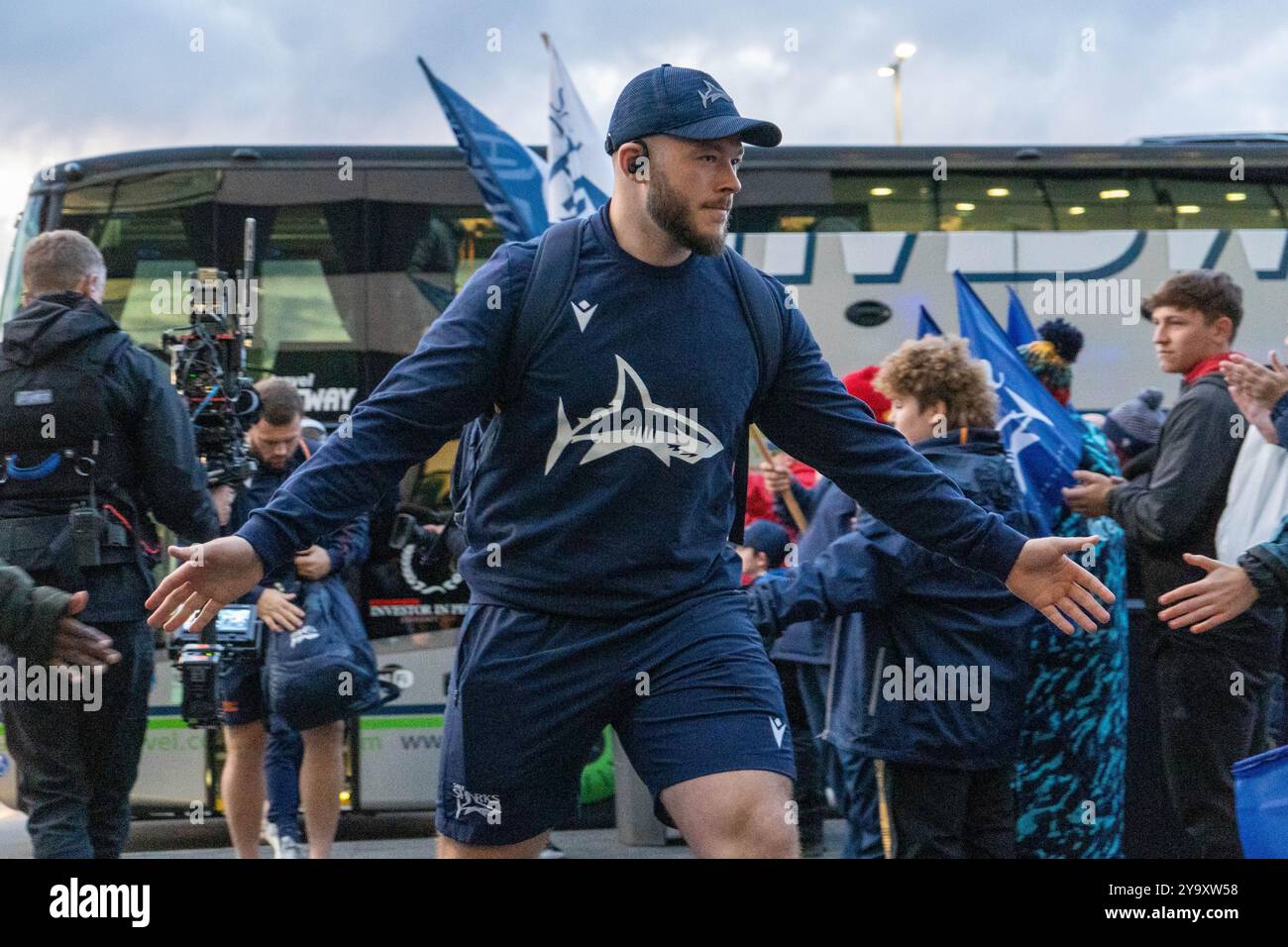 Sale Sharks vs Newcastle Falcons - Gallagher Premiership Rugby - 11th ...