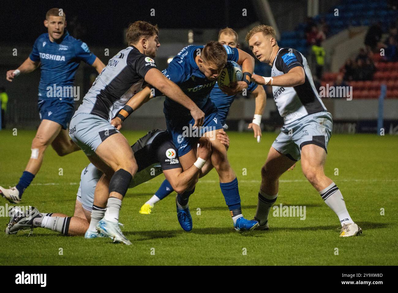 Sale Sharks vs Newcastle Falcons - Gallagher Premiership Rugby - 11th ...