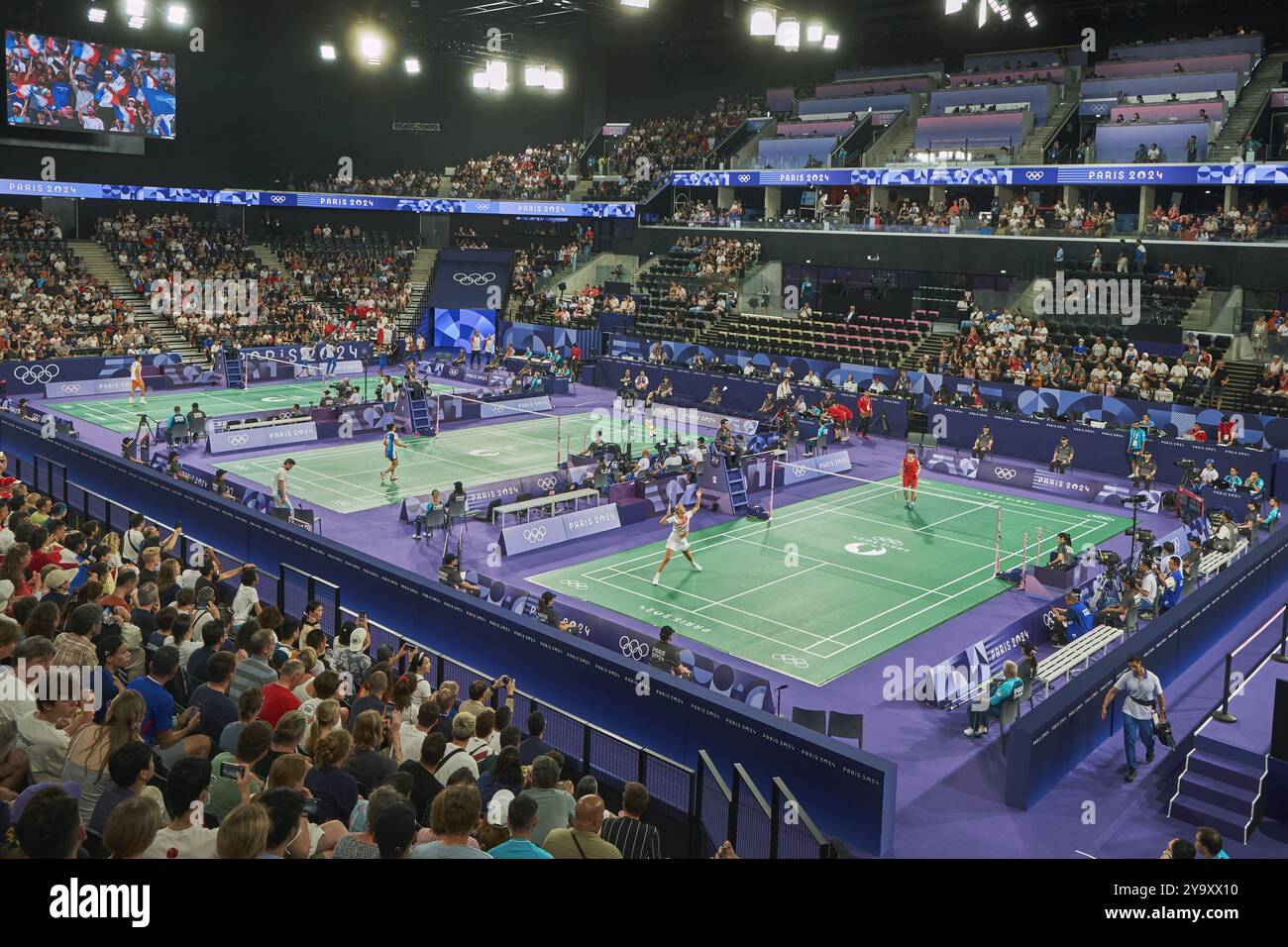 France, Paris, Arena Porte de la Chapelle, 8,000 seat multi purpose ...