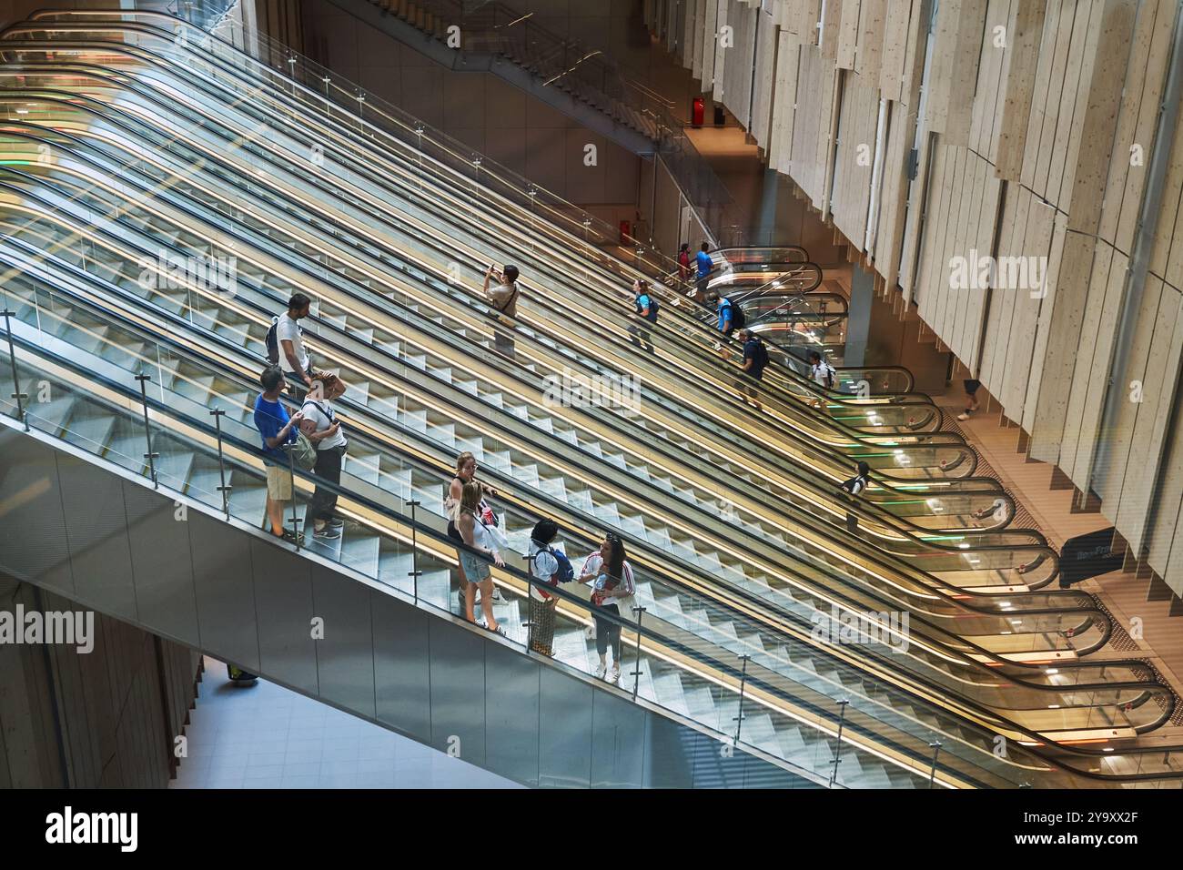 France, Seine Saint Denis, Saint Denis, Saint-Denis Pleyel Station ...