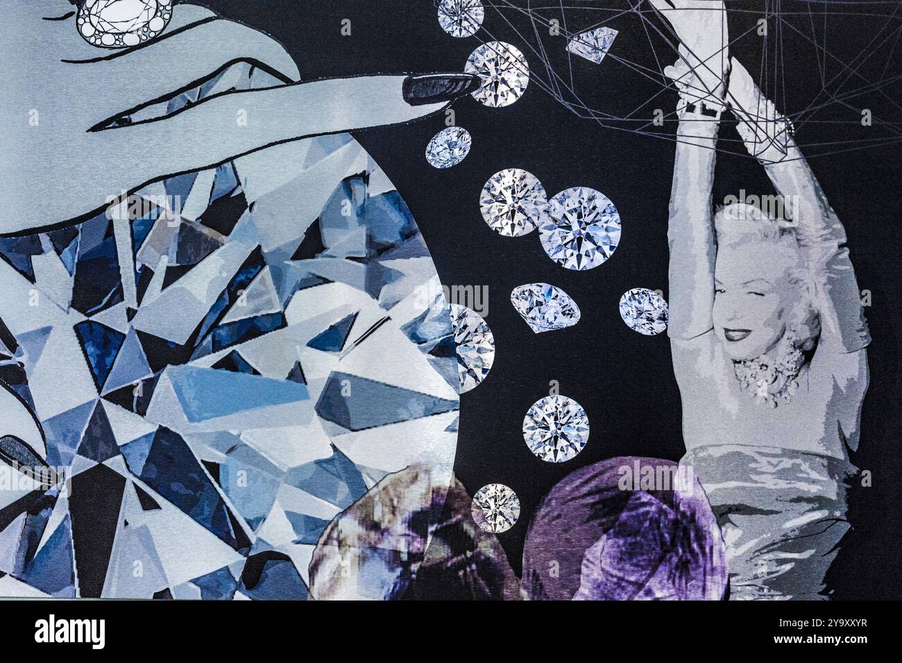 South Africa, Western Cape, Cape Town, Victoria & Alfred Waterfront, Shimansky Diamond Museum ...