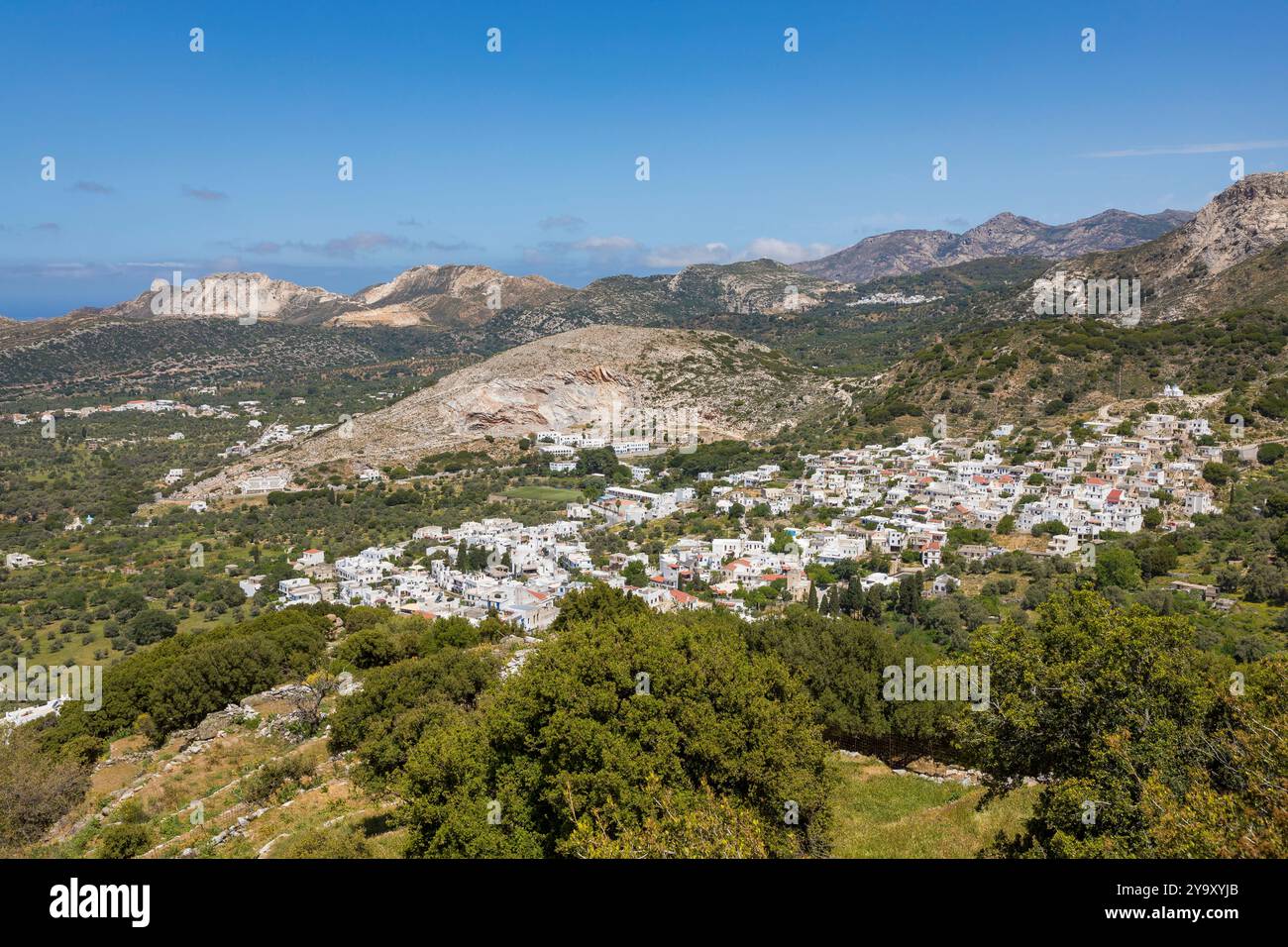Greece, Cyclades, Naxos Island, Filoti Stock Photo - Alamy