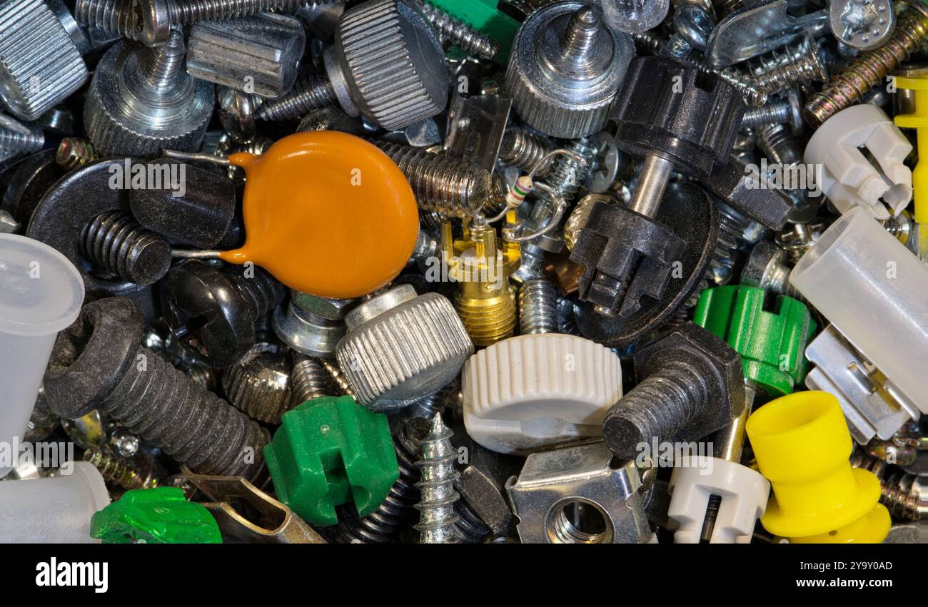Computer fasteners hardware assorted odds and ends technology ...