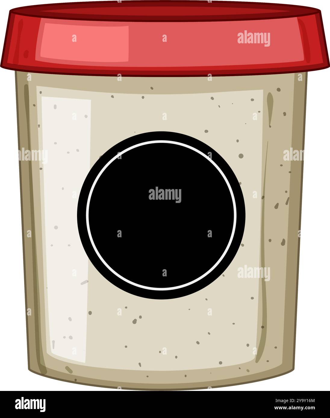 glow exfoliating scrub cartoon vector illustration Stock Vector Image ...