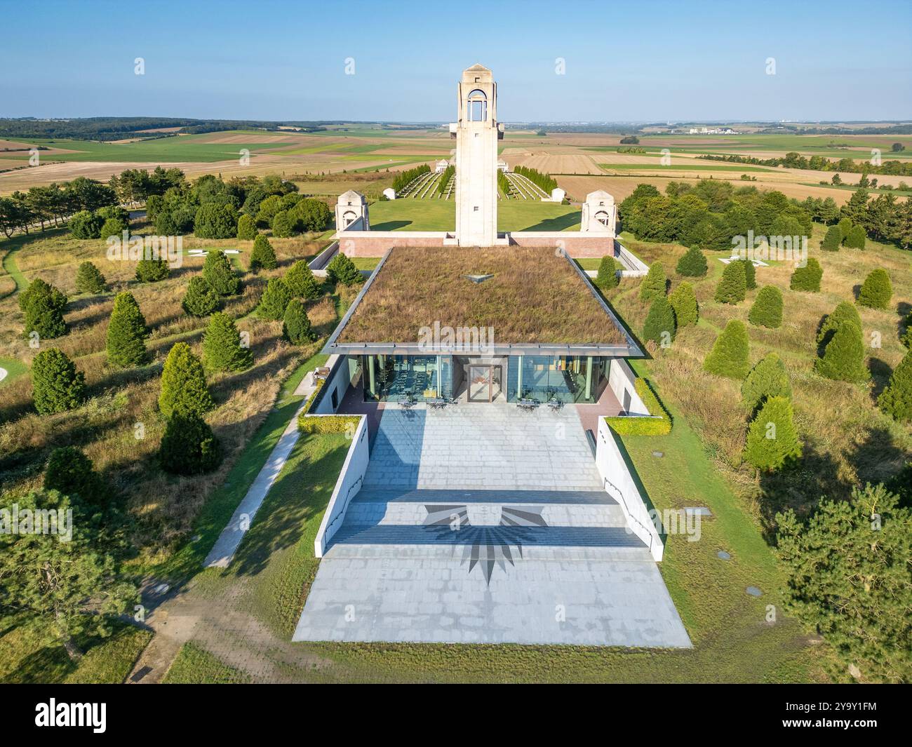 France, Somme, Fouilloy, Sir John Monash Centre, interpretive centre ...