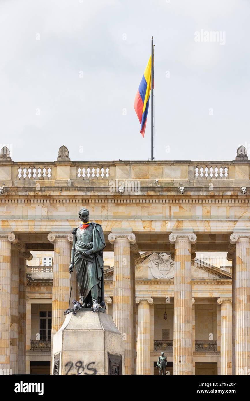 Colombia, Cundinamarca department, Bogota, Candelaria district, Bolivar ...