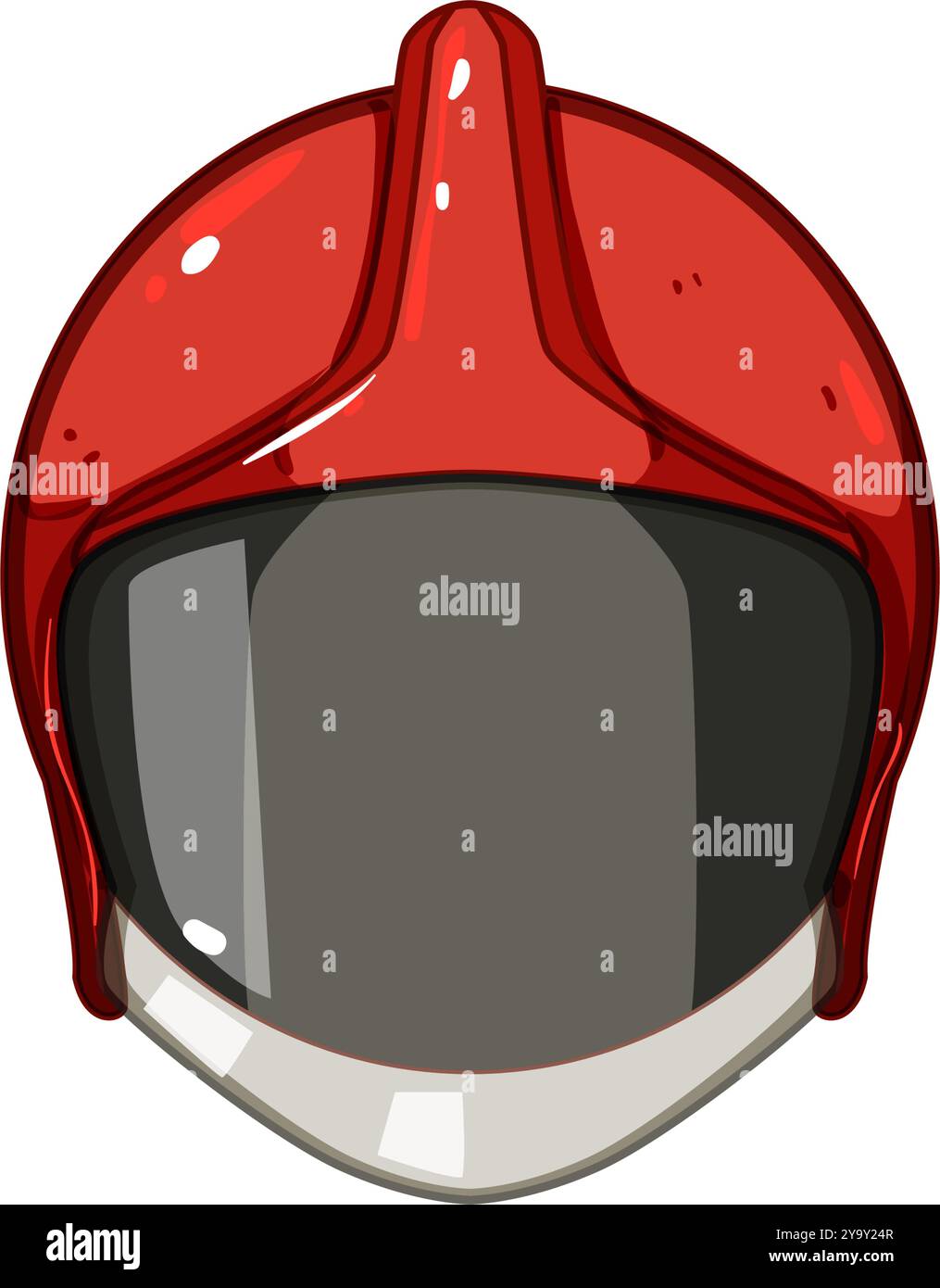 gear firefighter helmet cartoon vector illustration Stock Vector Image ...