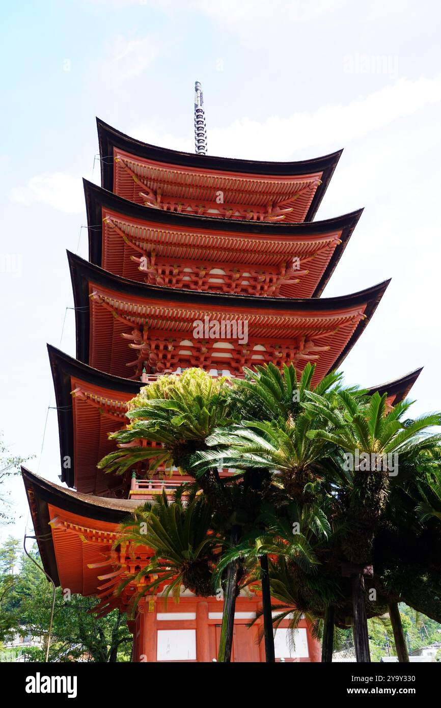 Itsukushima is an island in the western part of the Inland Sea of Japan ...