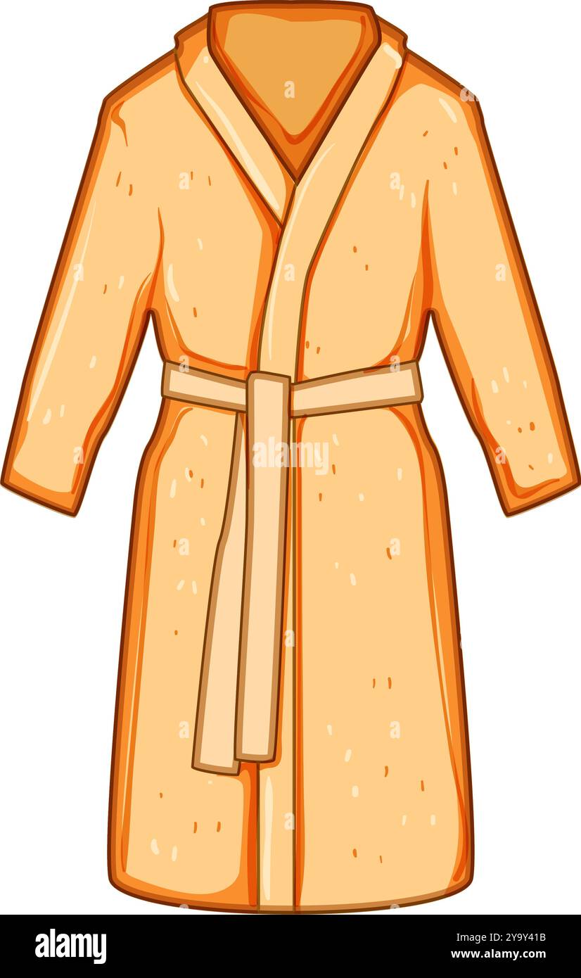 Waffle bathrobe Stock Vector Images - Alamy