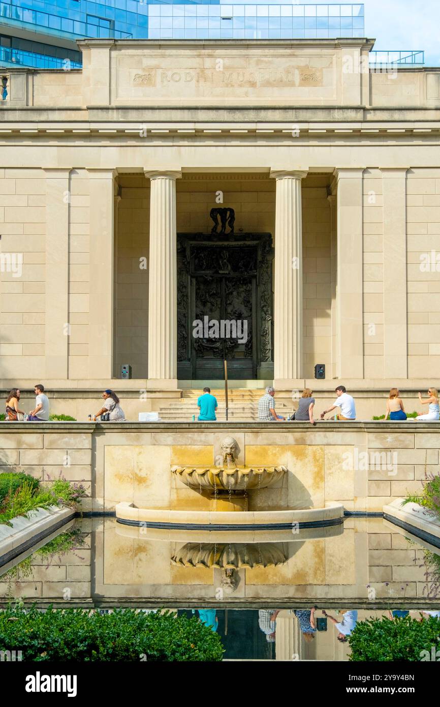 United States, Pennsylvania, Philadelphia, Rodin Museum Stock Photo - Alamy