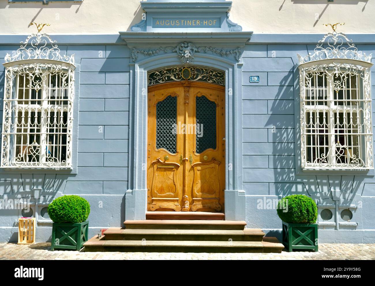 Switzerland, Basel, Münsterhügel hill, Augustinergasse street ...