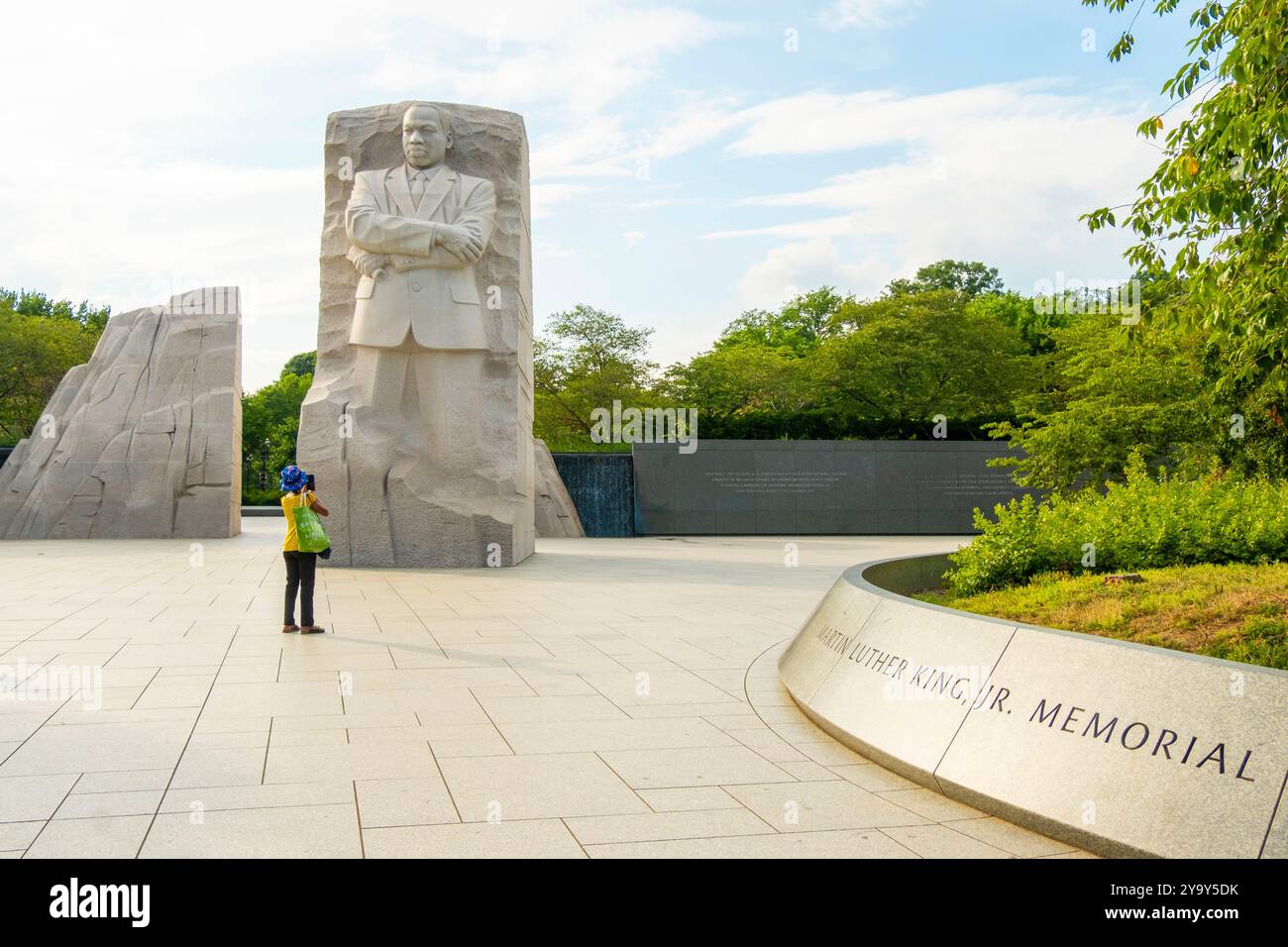 United States, Washington DC, Martin Luther King Memorial Stock Photo ...