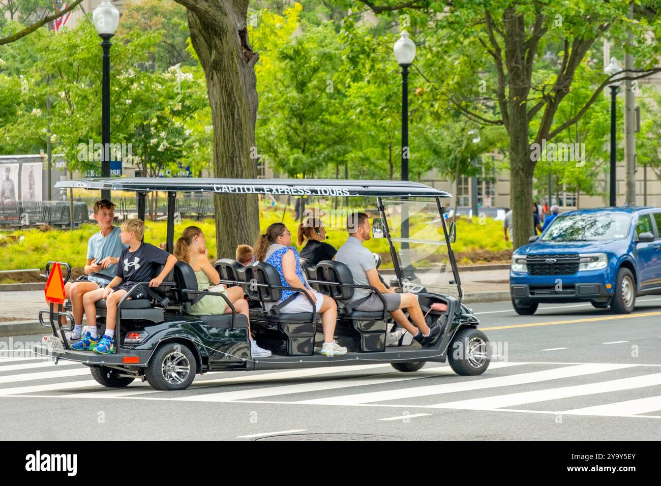 United States, Washington DC, group of tourists Stock Photo - Alamy