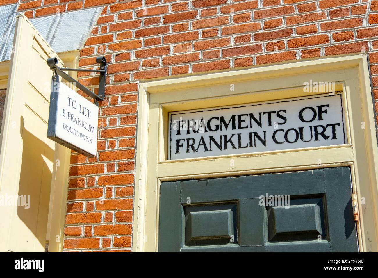 Benjamin franklin printing press hi-res stock photography and images ...