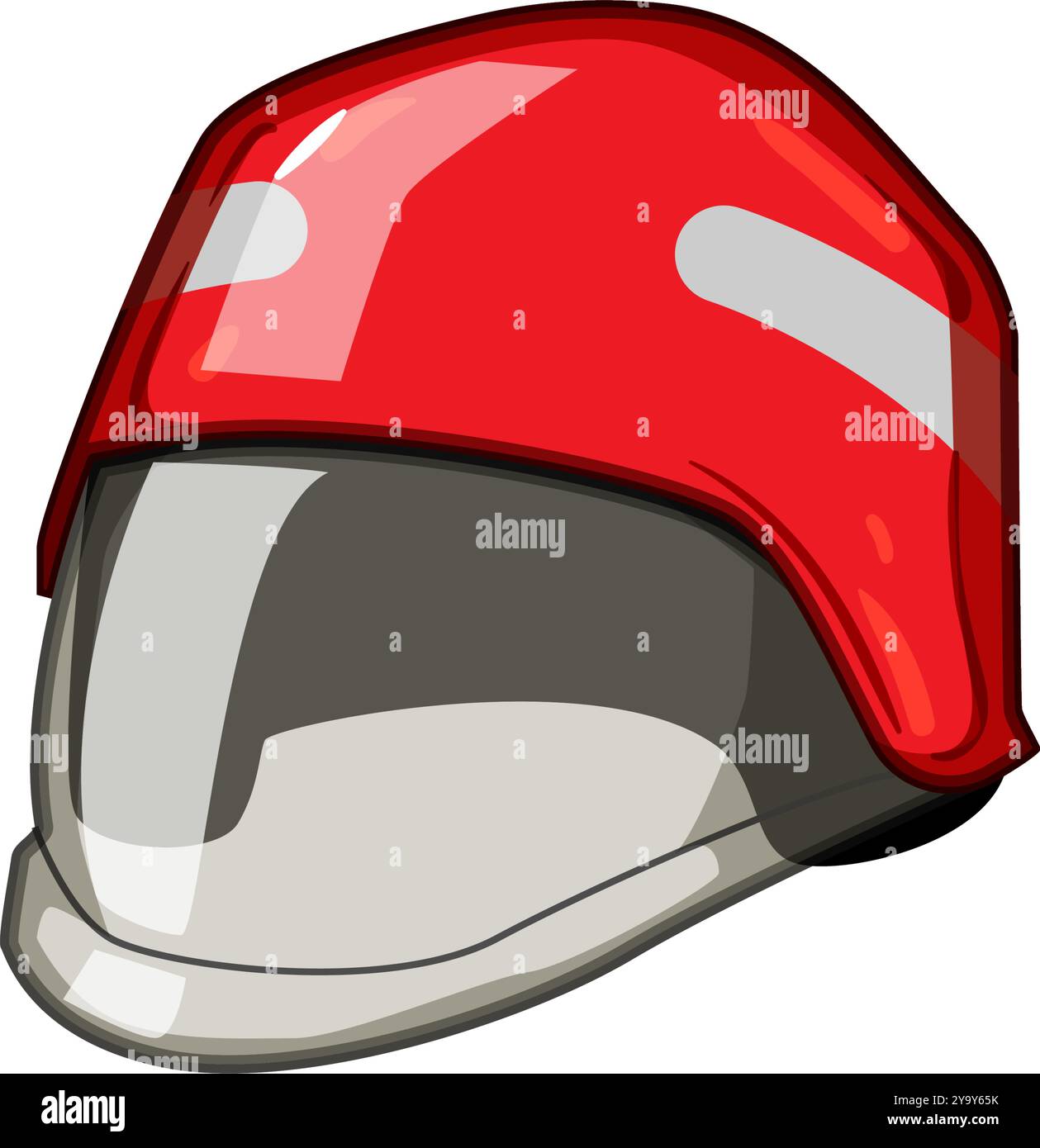 rescue firefighter helmet cartoon vector illustration Stock Vector ...