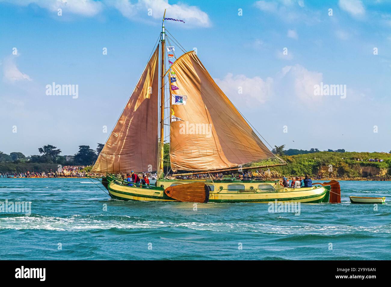 France, Morbihan, Gulf of Morbihan, Arzon, Port Navalo, Cornelia ...