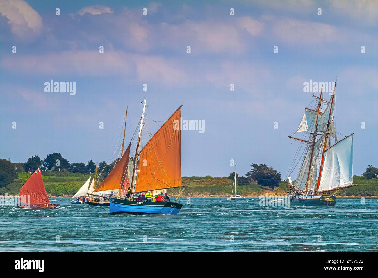 France, Morbihan, Gulf of Morbihan, Arzon, Port Navalo, Hope, caseyeur ...
