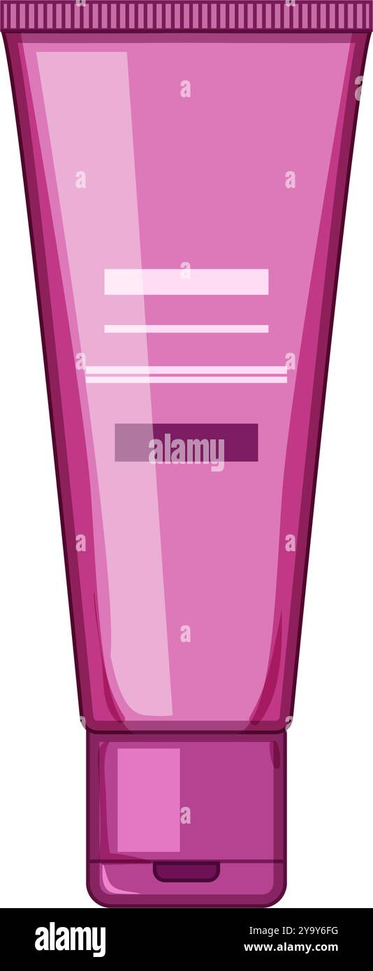 repairing hair conditioner cartoon vector illustration Stock Vector ...