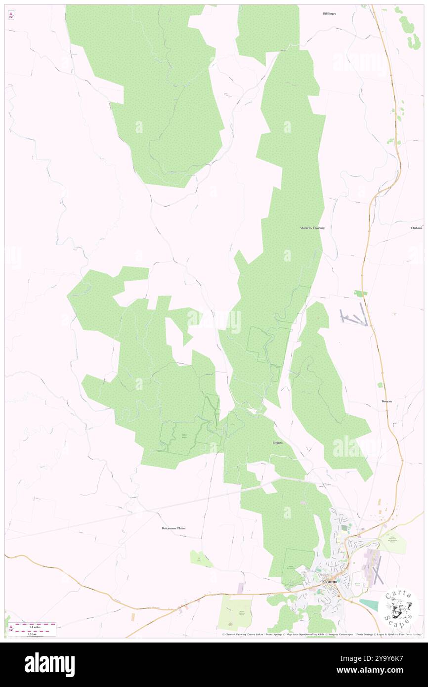 Cooma monaro map hi-res stock photography and images - Alamy