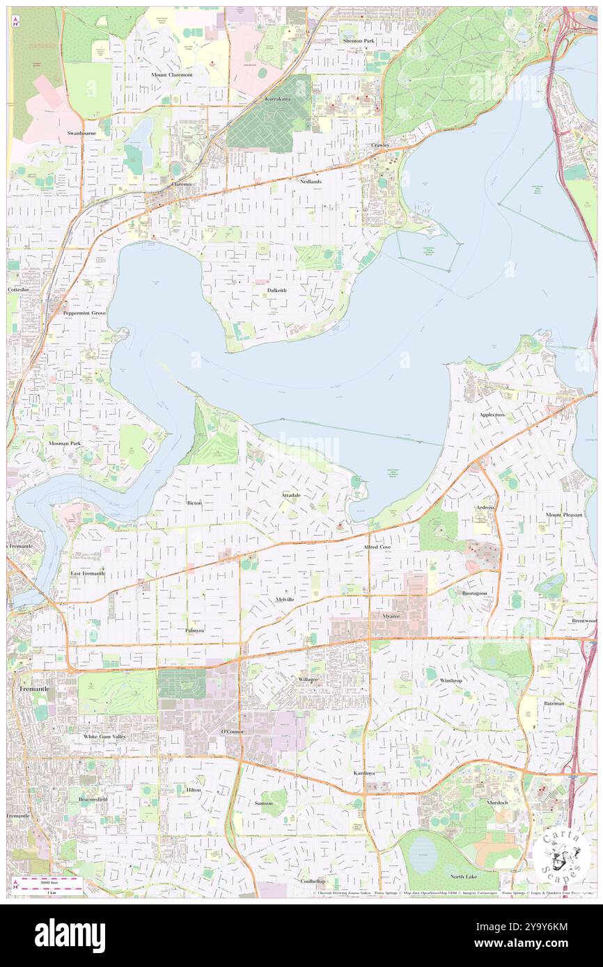Attadale Reserve, , AU, Australia, Western Australia, S 32 1' 9'', N ...