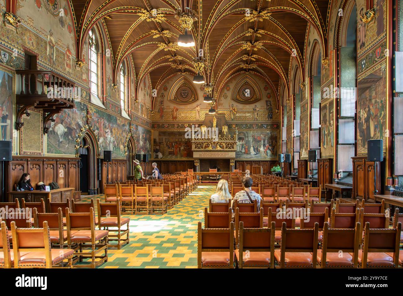 Belgium, West Flanders, Bruges, historical center listed as World ...