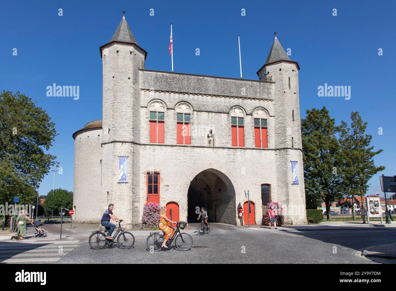 Belgium, Western Flanders, Bruges, historical centre listed as World ...