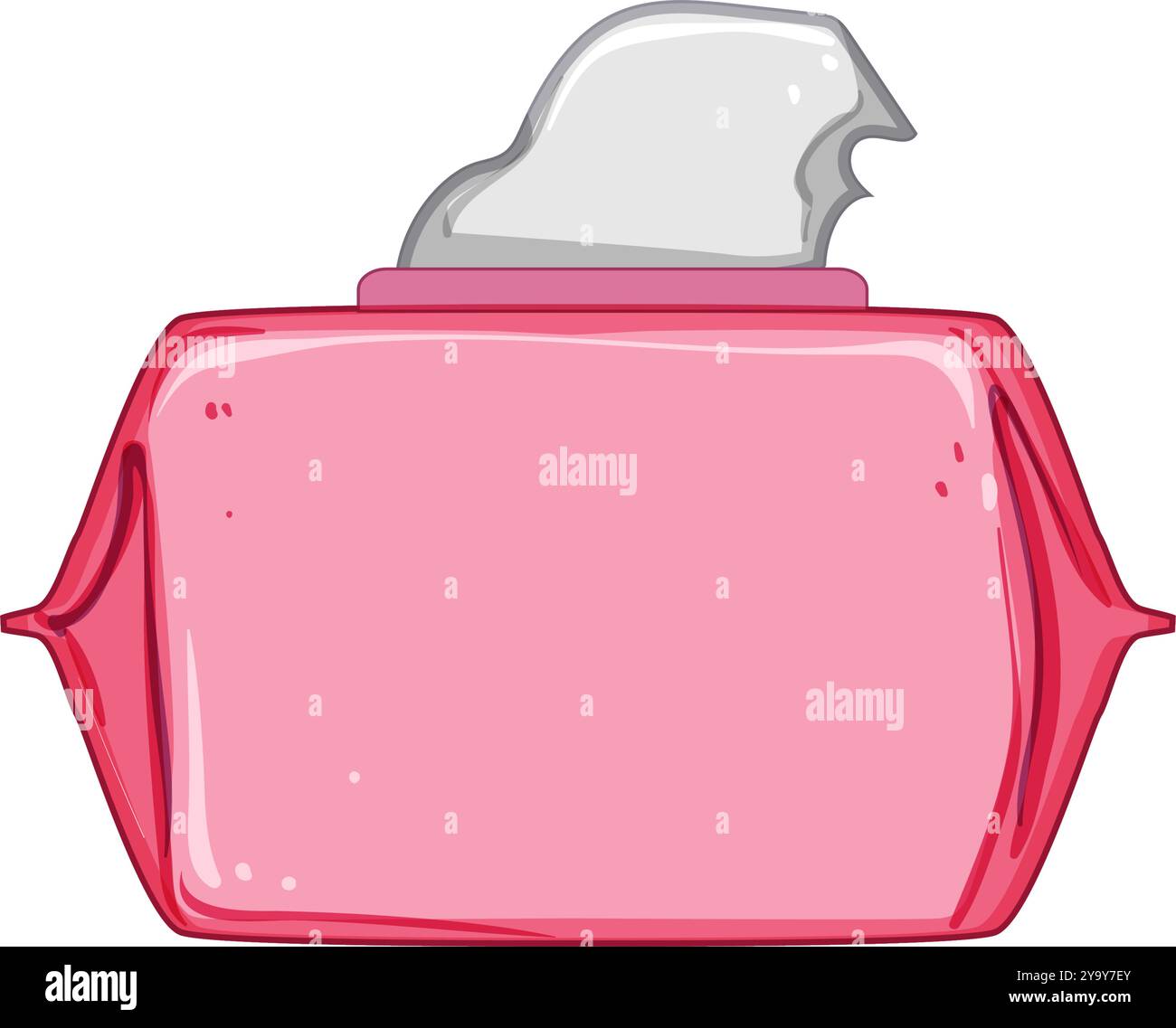 skincare makeup remover wipes cartoon vector illustration Stock Vector ...