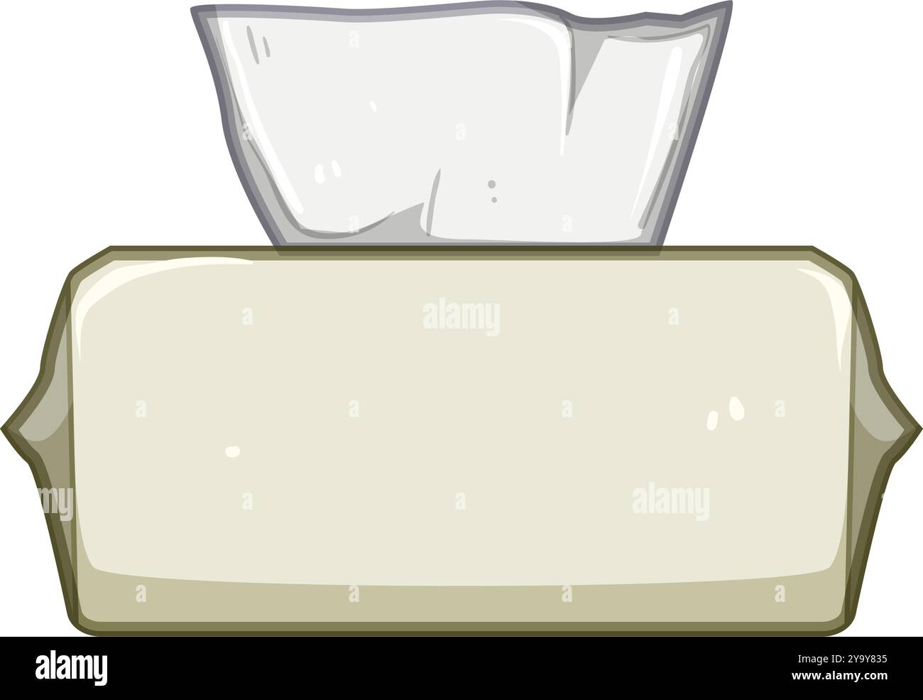 gentle makeup remover wipes cartoon vector illustration Stock Vector ...