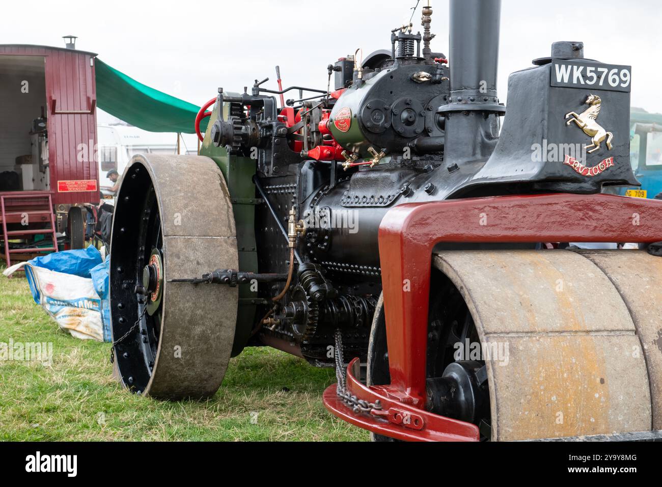 Low Ham.Somerset.United Kingdom.July 20th 2024.An Aveling and Porter F ...