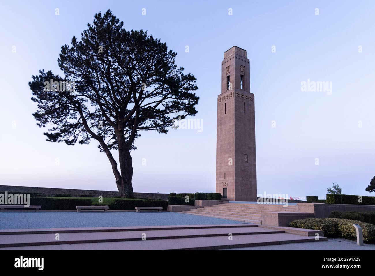 France, Finistere, Brest, The American Naval Monument, more commonly ...