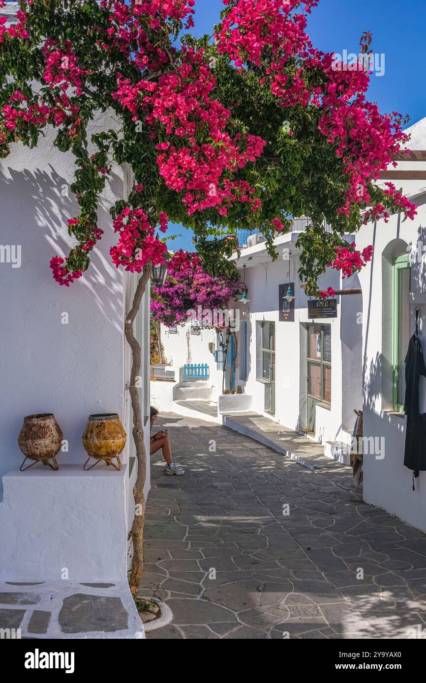 Greece, Sifnos island, Cyclades, Apollonia Stock Photo - Alamy