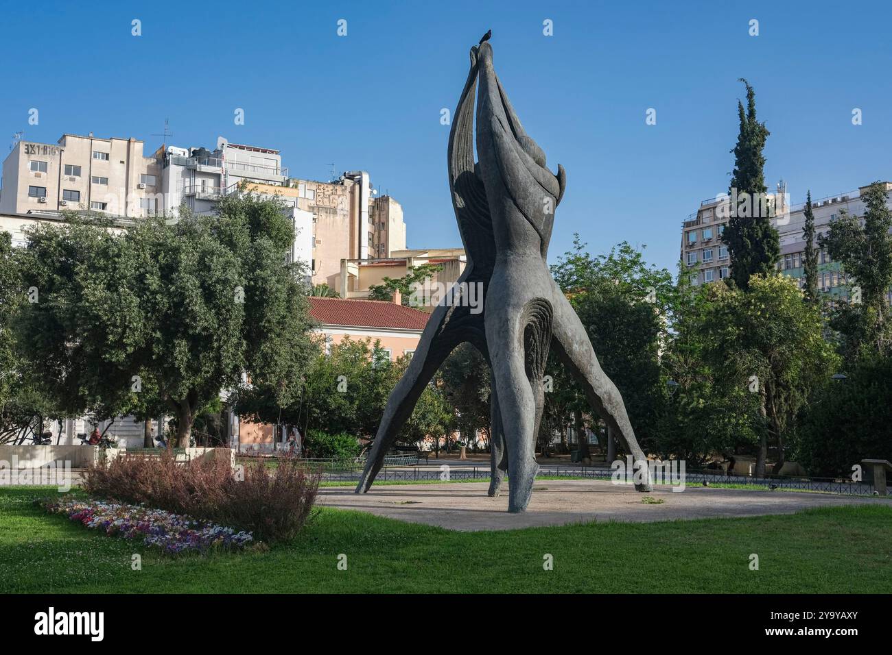 Greece, Athens, National Reconciliation Monument, work by Vassilis ...