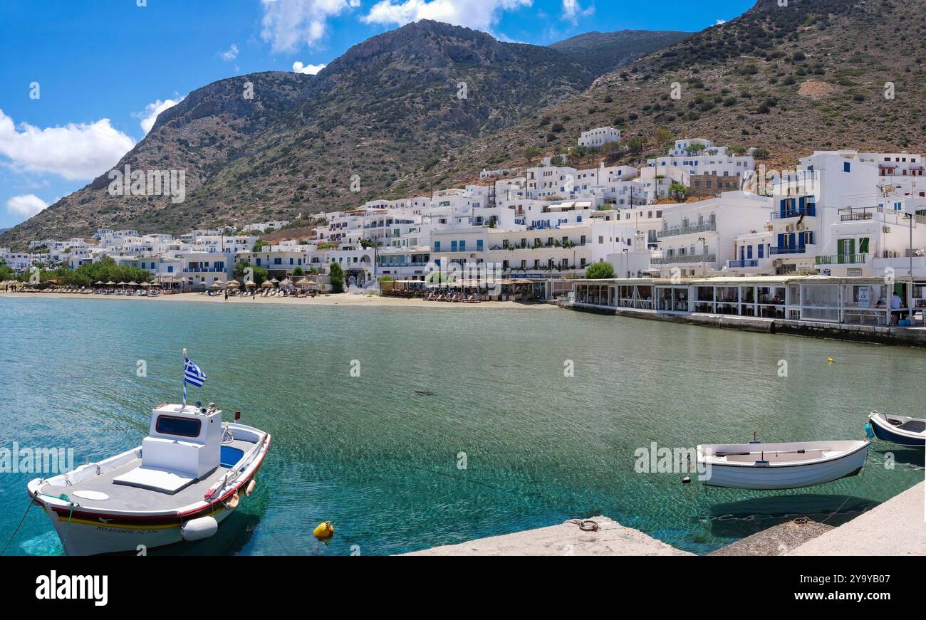 Greece, Sifnos island, Cyclades, Kamares village Stock Photo - Alamy